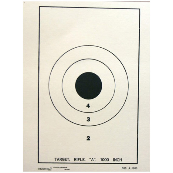 DOD – 1000-inch Target – Box of 1000 – The Target Shop