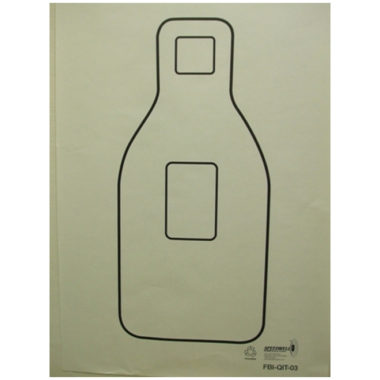 FBI-QIT 03 Qualification Target – Box of 200 – The Target Shop