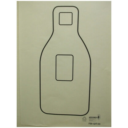 FBI-QIT 03 Qualification Target – Box of 200 – The Target Shop