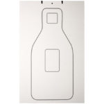 FBI-QIT 03 Cardboard Qualification Target – Bundle of 50 – The Target Shop