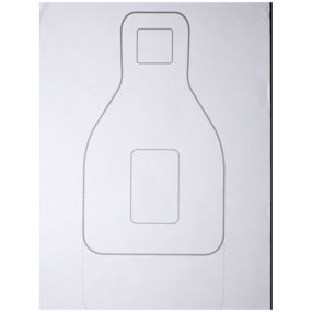 FBI-QIT 99 Center Mass (Only) Training Target – Box of 200 – The Target ...