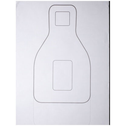 FBI-QIT 99 Center Mass (Only) Training Target – Box of 200 – The Target ...