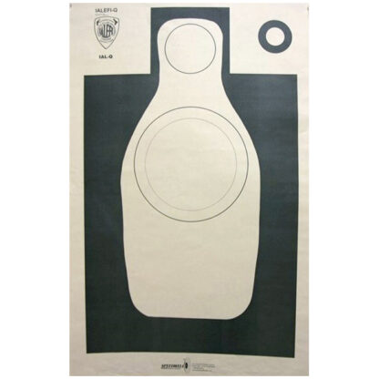 IALEFI Advanced Tactical Training Target – Box of 200 – The Target Shop