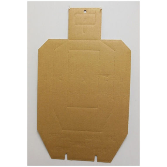 Official IPSC Cardboard Target w/ Slots and Holes – The Target Shop