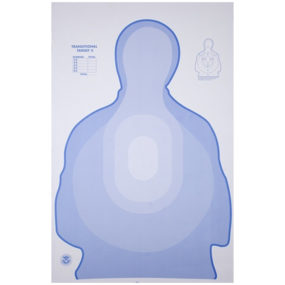 TSR-II DHS Blue Transitional Silhouette Target – Box of 200 – The ...