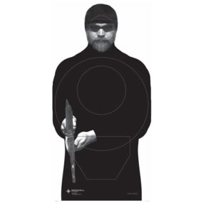 USMC – Threat Silhouette Target – Box of 100 – The Target Shop