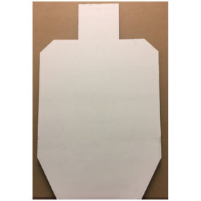 Official IPSC Cardboard Competition Target – The Target Shop
